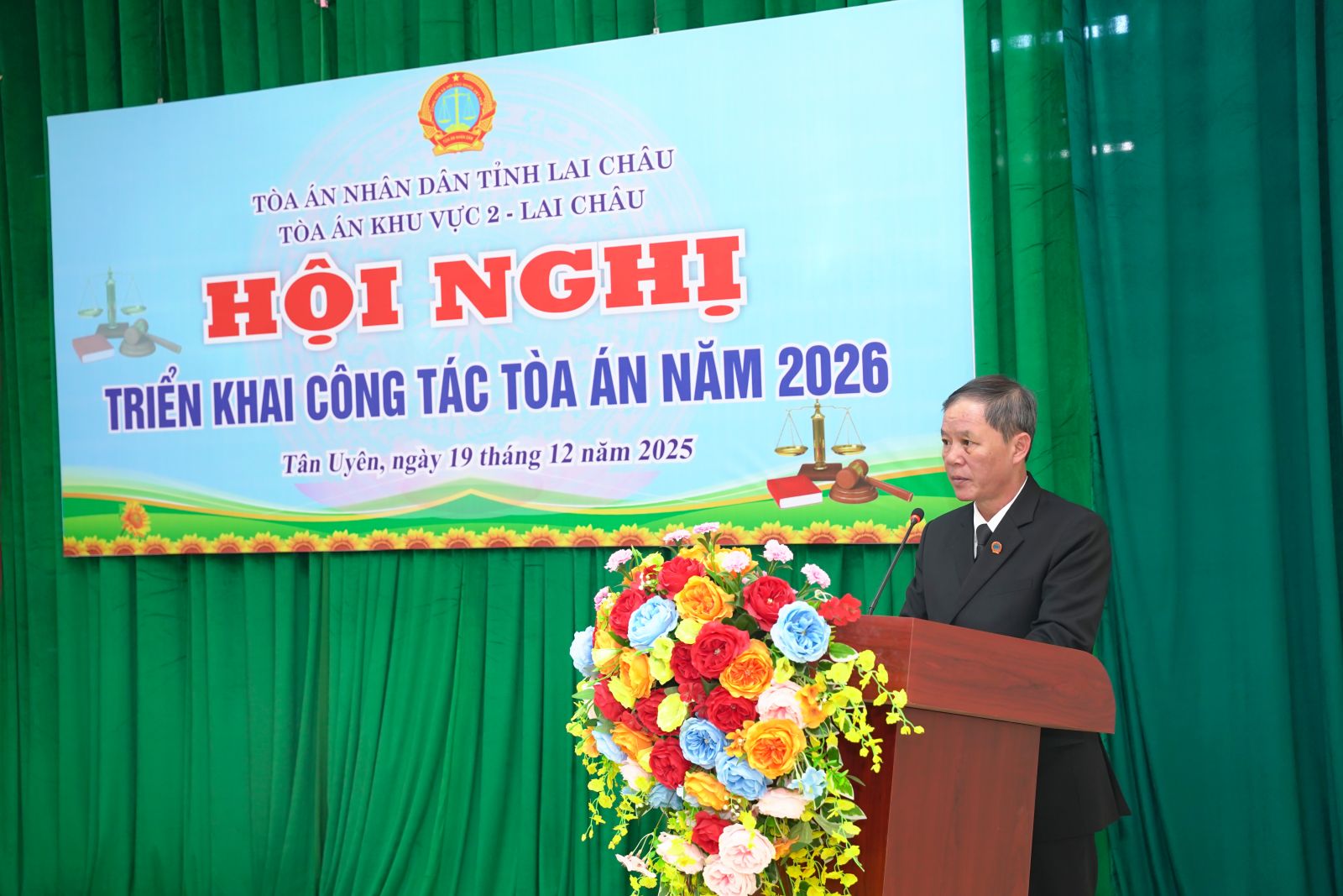 Tòa án nhân dân Khu vực 2 – Lai Châu triển khai công tác Tòa án năm 2026
